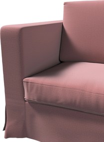 Potah na pohovku IKEA  Karlanda 3-místná nerozkládací, dlouhý barva fialová látka sametová