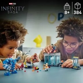LEGO® Marvel 76315 Iron Man a jeho laboratoř: Síň brnění / Počet dílků