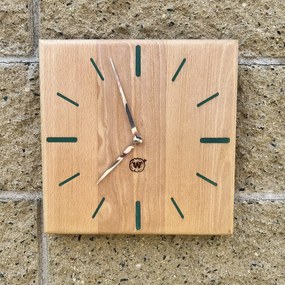 Woodlaf Dřevěné nástěnné hodiny Jordan