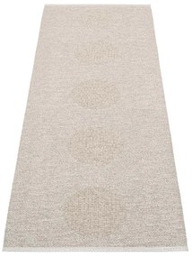 Vinylový koberec Pappelina VERA 2.0 Linen/Stone Metallic velikost: 70x200cm