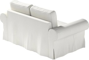 Potah na pohovku IKEA Backabro 2-místná, rozkládací barva šedá látka lesklé, pletený vzor, sametová