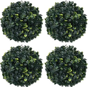 vidaXL Umělé buxus koule 4 ks 12 cm [315467]