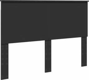 Rám postele se zásuvkou Černá 140 x 200 cm Inženýrské dřevo 3411111