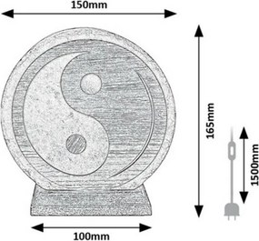 Rabalux 76032 solná lampa Harmio
