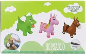 ORION Hopsadlo Drak zelený / Nafukovací / Guma / s pumpičkou / od 12 m