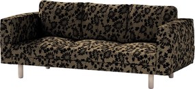 Potah na pohovku IKEA Norsborg 3-místná barva béžová látka pletený vzor, vzorované