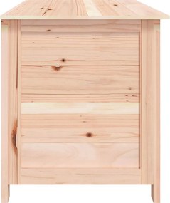 Zahradní box na podušky 100 x 50 x 56 cm masivní jedlové dřevo 152166