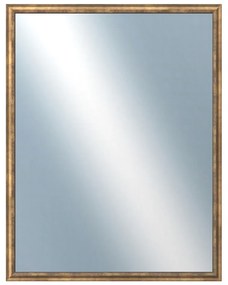 DANTIK - Zarámované zrcadlo - rozměr s rámem cca 70x90 cm z lišty TRITON zlatá (2142)