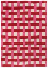 Brink&Campman Harlequin Basketweave coral/rose 144102 200x280cm