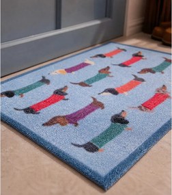 Textilní rohožka 40x60 cm Dachshund – Artsy Doormats