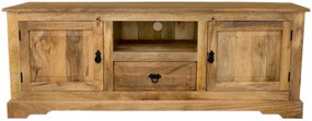 furniture-nabytek.cz - Luxusní tv stolek z masivu mango 160x60x45