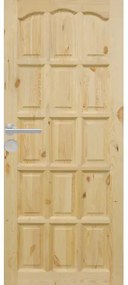 Archo - Posuvné dveře do pouzdra dřevěné sukaté z borovice SK 71926