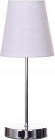 Bílo-stříbrná noční lampa E27 MT-507/W-CH Vitalux