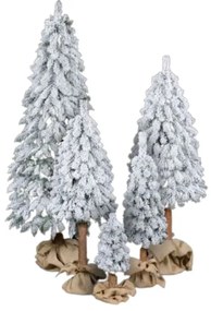 Foxigy Vánoční stromek na pařezu Smrk horský 170cm Snowy