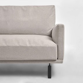 Béžová rohová pohovka Kave Home Galene, levý roh, 254 cm