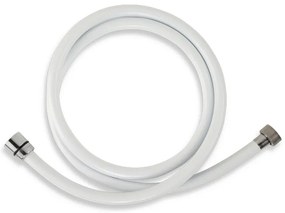 Novaservis - Sprchová hadice plastová 150 cm bílá, PVC/150,11