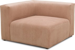 XXXLutz DÍL POHOVKY, textil, růžová, barva růžového zlata MID.YOU - Pohovky - 001776018404