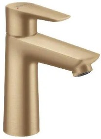 Hansgrohe Talis E - Umyvadlová baterie s výpustí, kartáčovaný bronz 71710140