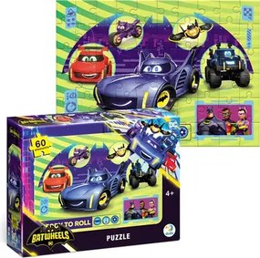 DODO Puzzle Batwheels: Zábavná jízda / 60 dílků