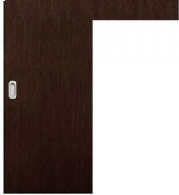 Doornite - Posuvné dveře na stěnu skladem Plné hladké Wenge 80/197 12128