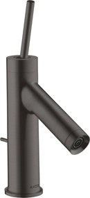 Axor Starck - Umyvadlová baterie s výpustí, EcoSmart, kartáčovaný černý chrom 10116340