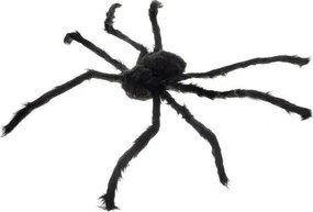 Dekorace Halloween obří pavouk 90 cm černá Malatec 21832