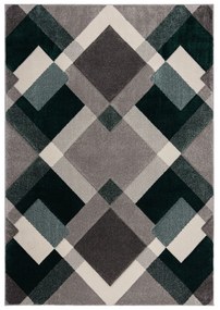 Flair Rugs koberce Kusový koberec Hand Carved Nimbus Green - 120x170 cm