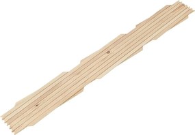 Trelážové ploty 5 ks masivní jedlové dřevo 180 x 80 cm 316422