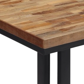 Barový stůl 55 x 55 x 110 cm masivní recyklovaný teak - Default Title