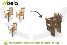 Stucking/New teakové křeslo