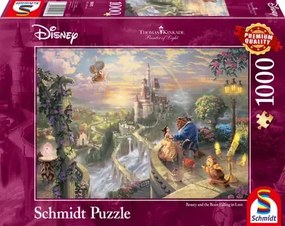 SCHMIDT Puzzle Kráska a zvíře / 1000 dílků