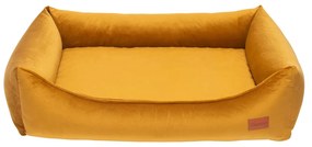Pelíšek pro psa UKORY hořčicový Velikost: M 70x55x18 cm