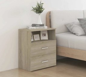 vidaXL Noční stolek 50 x 32 x 60 cm [803280] Barva: dub sonoma