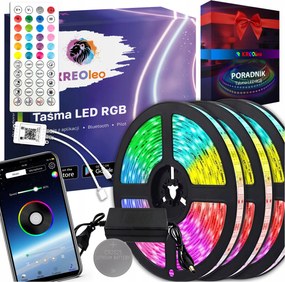Led Pásek 15 M Rgb Vodotěsný Led Pásek 5050 Dálkový Ovladač Ovládání Aplikací