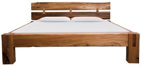 MRAVA, s.r.o. Dvoulůžková postel BELLA - jilm ROZMĚR: 160 x 200 cm