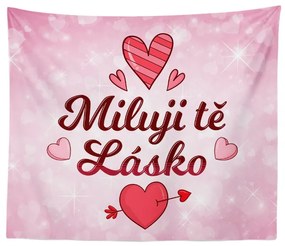 Sablio Deka Miluji tě, lásko: 150x120 cm