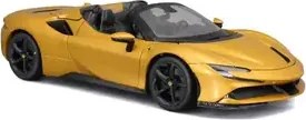 Bburago Ferrari SF90 Spider - Yellow / měřítko 1:18
