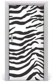 Fototapeta na dveře zebra pozadí 85x205 cm