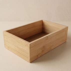 Bambusový organizér na stůl, 15 x 23 x 7 cm