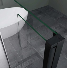 design sprchový kout WALK-IN box BREMEN - Black SIDE 50-160cm