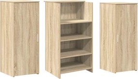 Recepční stůl dub sonoma 135x50x103,5 cm kompozitní dřevo 3324189