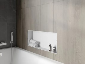 Mexen X-Wall-NR nástěnná přihrádka bez límce 75 x 30 cm, bílá - 1921753010