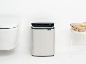 Brabantia BO odpadkový koš 12L lesklá ocel