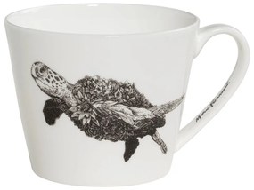 Bílý porcelánový hrnek Maxwell &amp; Williams Marini Ferlazzo Sea Turtle, 450 ml