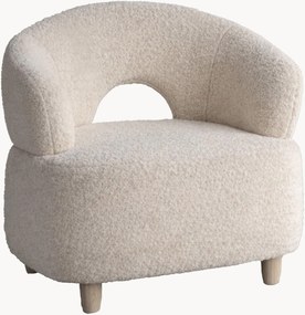 Bouclé křeslo Moglas