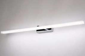 Nástěnné LED svítidlo do koupelny nad zrcadlo Liott Cromo 90