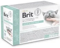 VAFO Brit Veterinární diety Praha s.r.o. Brit VD Cat Pouch fillets in Gravy Urinary+Stres12x85g