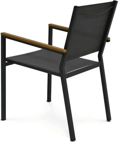 Zahradní židle šedá AZC-L1303 GREY - drobná chyba z výroby