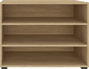 XXXLutz REGÁL, barvy dubu, 91/67/40 cm Hom`in - Šatní skříně - 002647010015