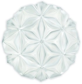 Slamp La Vie medium, bílé designové svítidlo, 2x12W LED E27, prům. 50cm